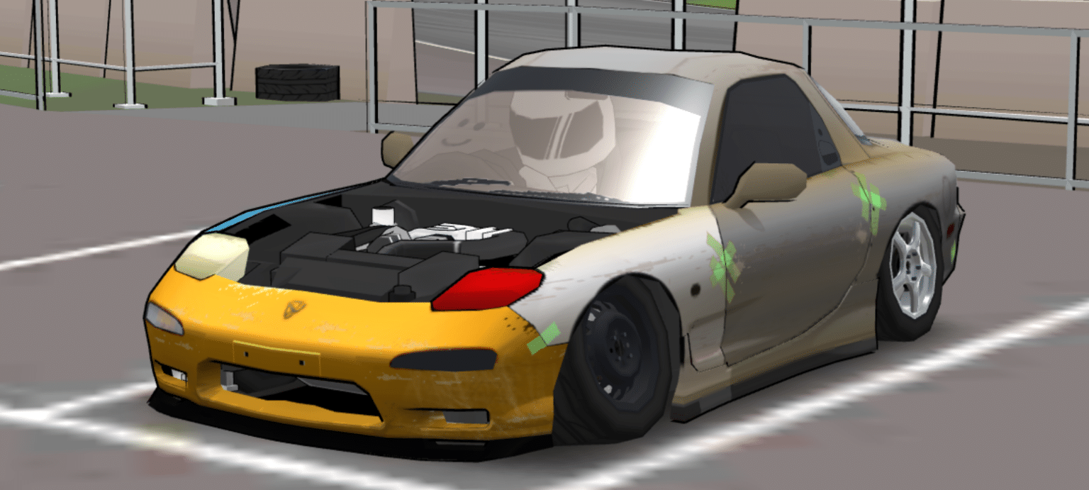 FR Legends Abandoned RX7 FD Livery