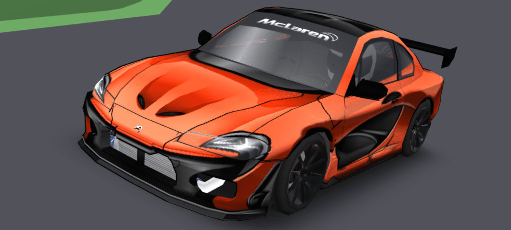FR Legends Mclaren P1 Livery