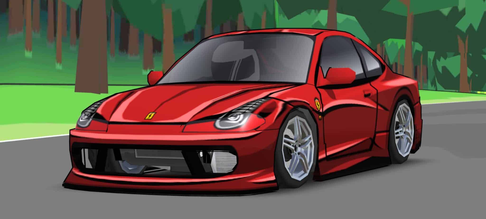 FR Legends Ferrari 458 Italia Livery