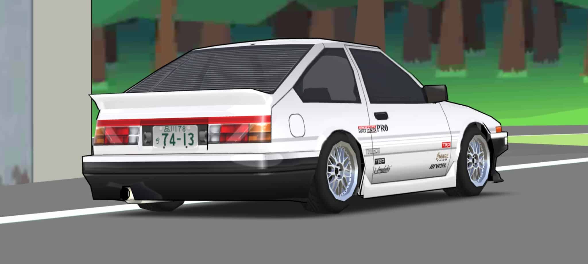 FR Legends Keiichi Tsuchiya's AE86 Livery