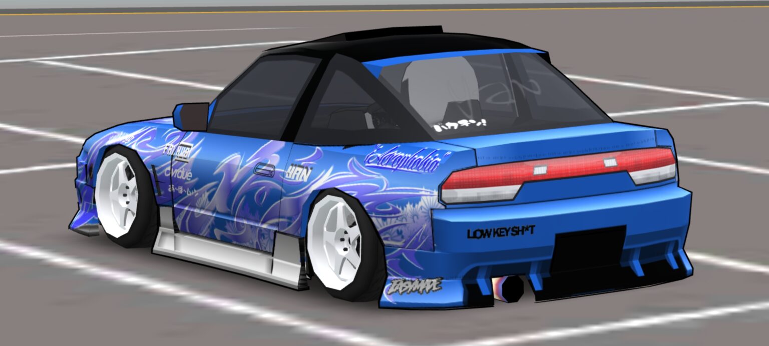 FR Legends 180SX Drift Style Livery