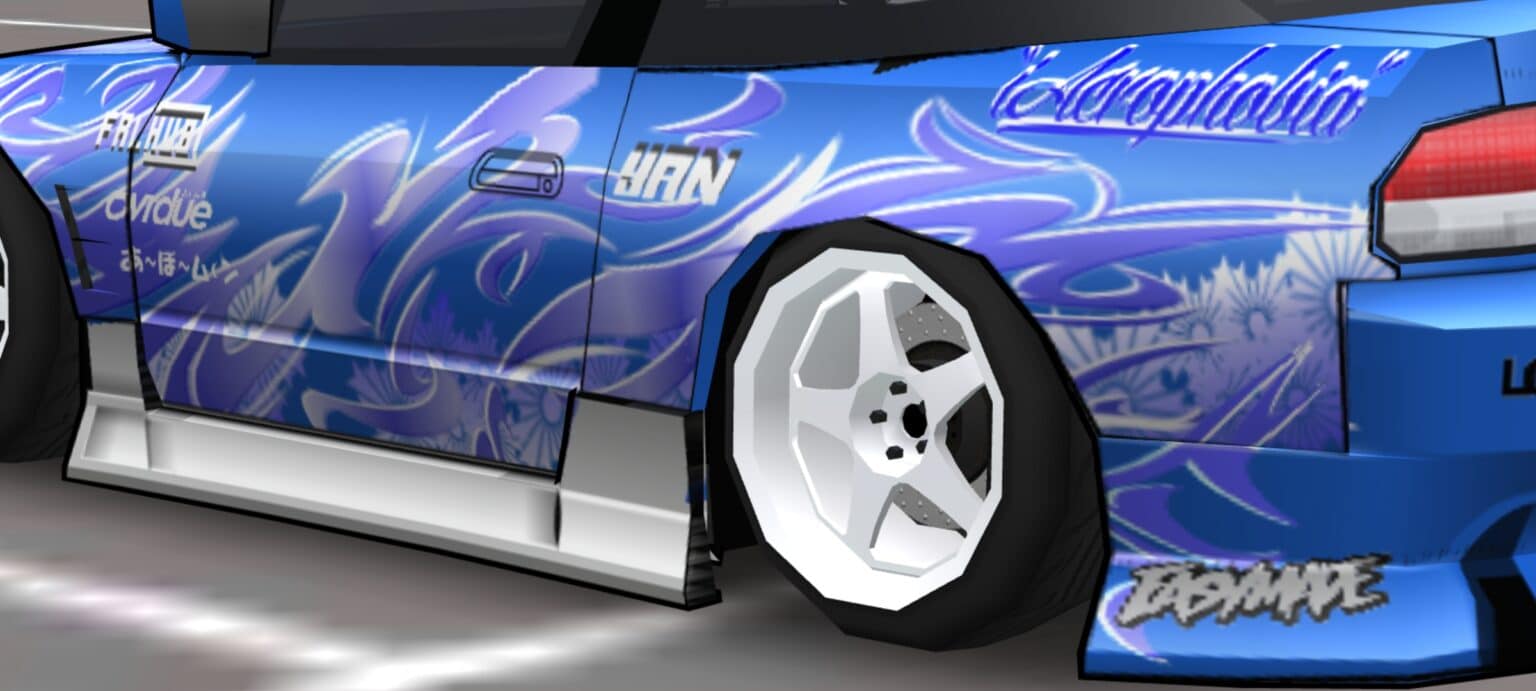 FR Legends 180SX Drift Style Livery