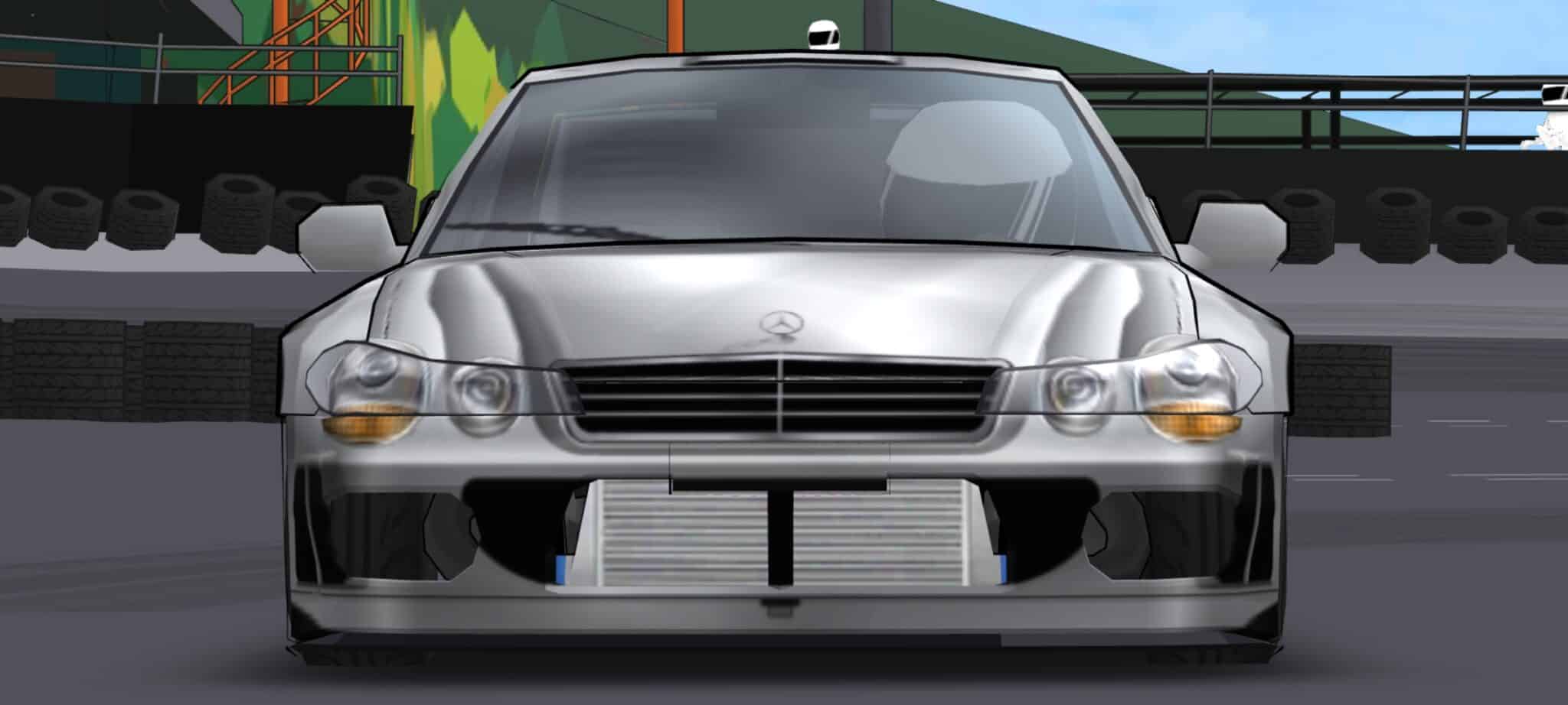 FR Legends Mercedes Benz CLK GTR AMG Livery
