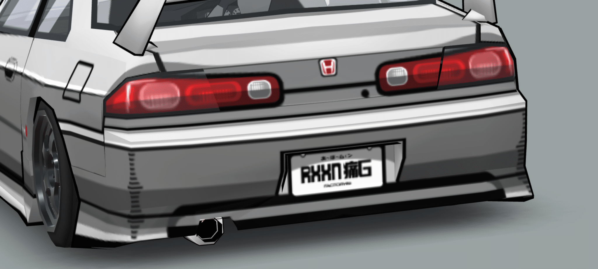 FR Legends HONDA INTEGRA DC2 Anime Style Livery