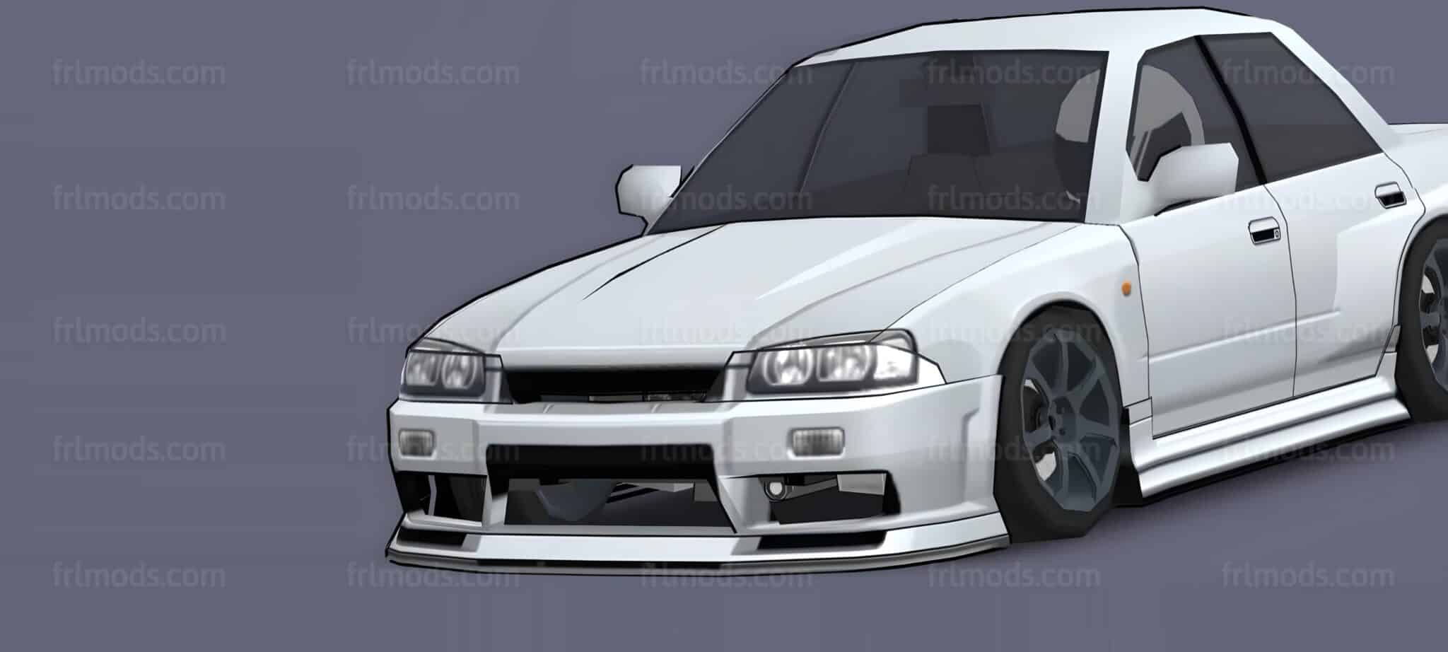 FR Legends URAS Type R Skyline ER34 Livery